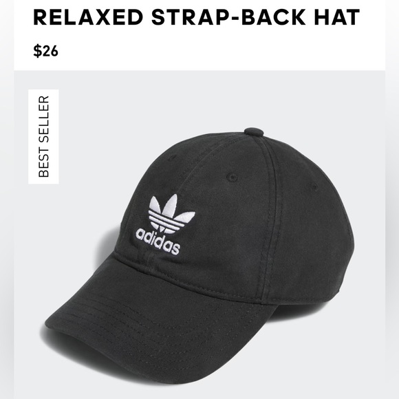 adidas | Accessories | Nwt Mens Original Relaxed Strap Back Hat | Poshmark